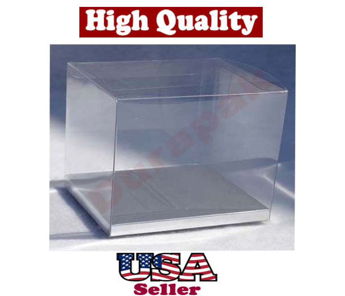 12 PCS 4x3x2-3/4" Plastic Mini Box Party Wedding Favor w/ Silver Card ...