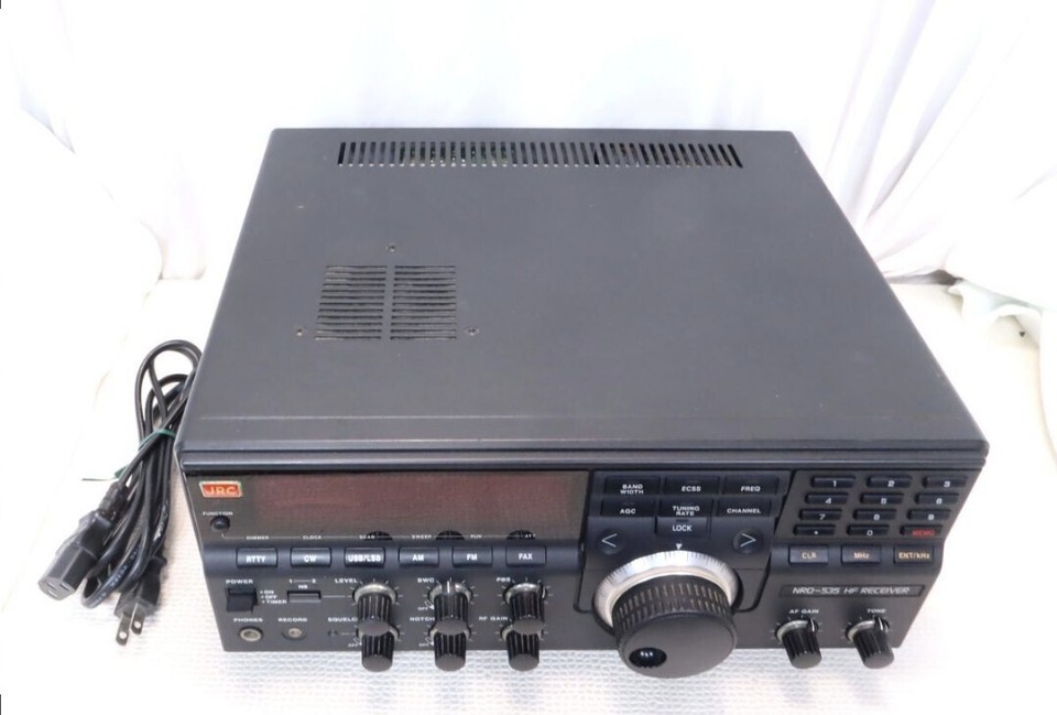 JRC NRD-535 Communications Receiver 0.05～30MHz Tested Working From ...