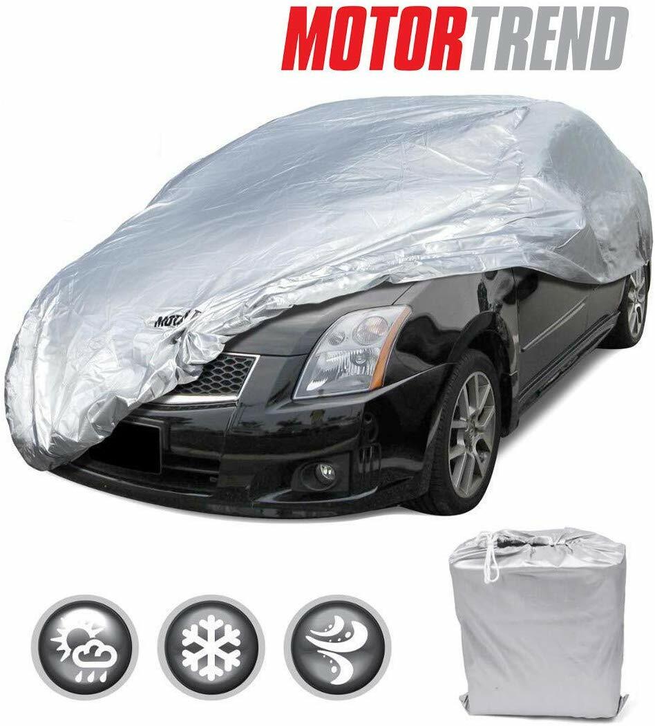 Motor Trend Universal Waterproof Car Cover Outdoor Sun Dirt Scratch ...