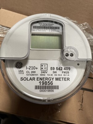 ⚡️GE Energy Watthour Smart Meter Type I-210+ 727X280101 240V 60Hz ⚡️ | eBay