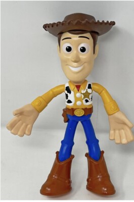 Toy Story 4 Flextreme Bendable Woody Figure Disney PIXAR | eBay