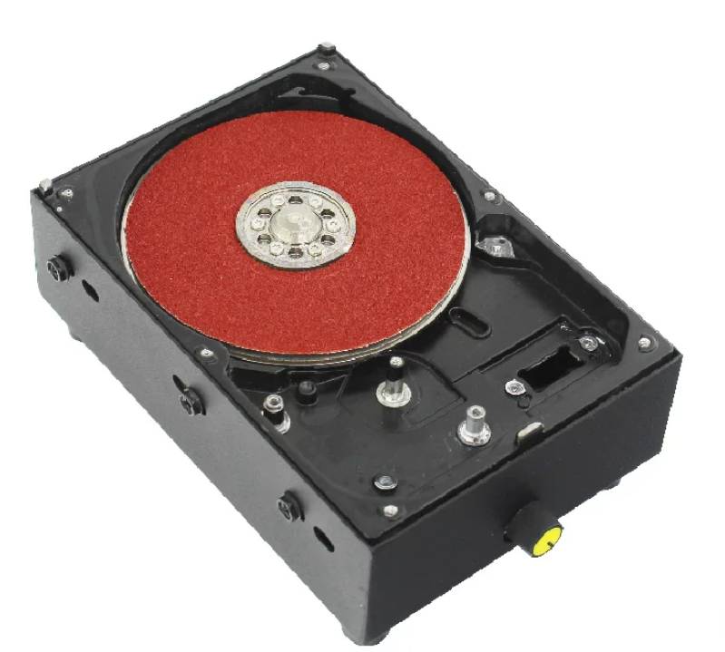 3.5 Inch DIY Hard Disk Grinder Sandpaper Machine Polishing Machine Hand ...