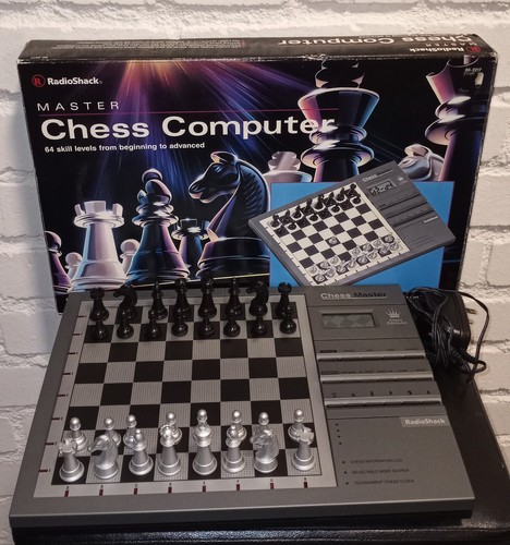 Radio Shack Electronic Master Chess Computer 1998 Model 60-2217 Tested ...