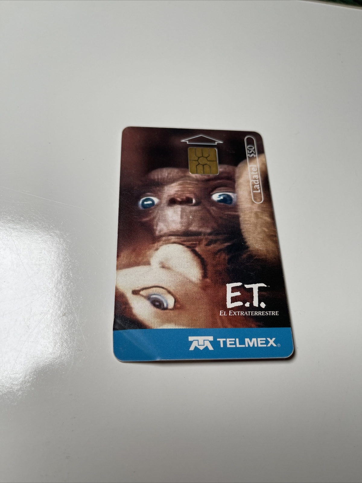 Vintage TELMEX LADATEL $50 Peso Phone Card USED E.T. (The Movie) | eBay