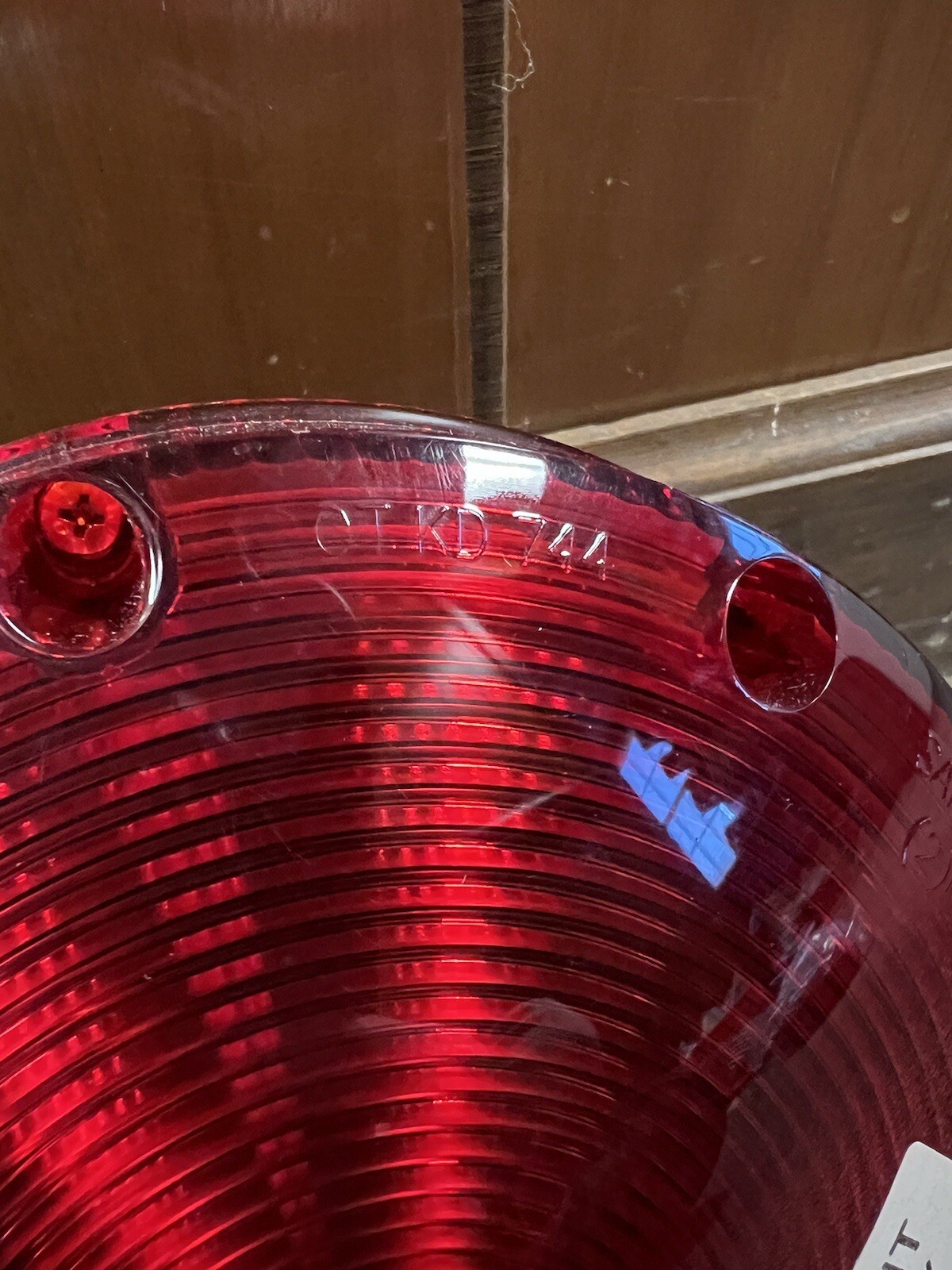 New Genuine Weldon KD744 Truck Bus Stop Tail Light 7” Round | eBay