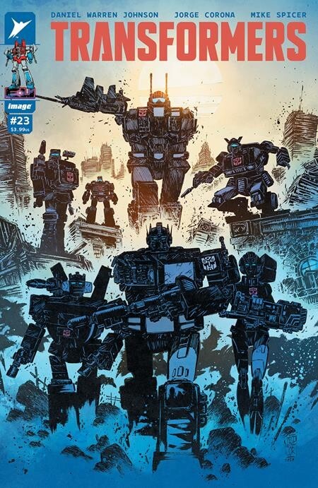Transformers #23 Image Comics Jorge Corona Variant Cover B PRESALE 8/13 ...