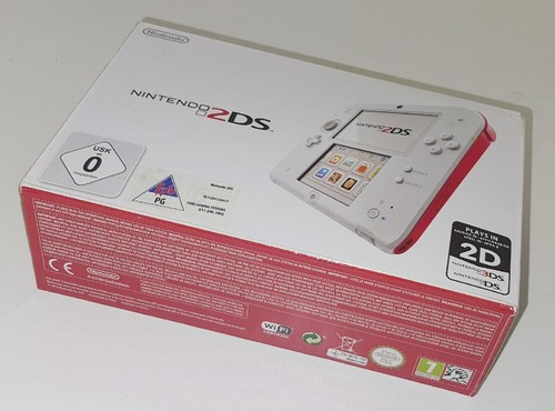 Nintendo 2DS Launch Edition 4GB White & Red Handheld System for sale ...