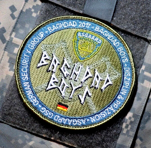 2017 GERMAN PMC DIPLOMATIC SECURITY DSS ASGAARD GSG vêlkrö PATCH ...