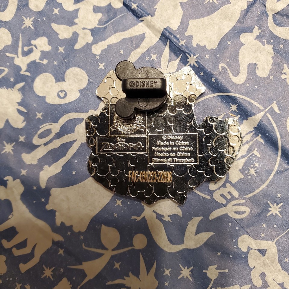 Disney Pin 2022 Zootopia ZPD Police Mystery: Officer Fangmeyer | eBay