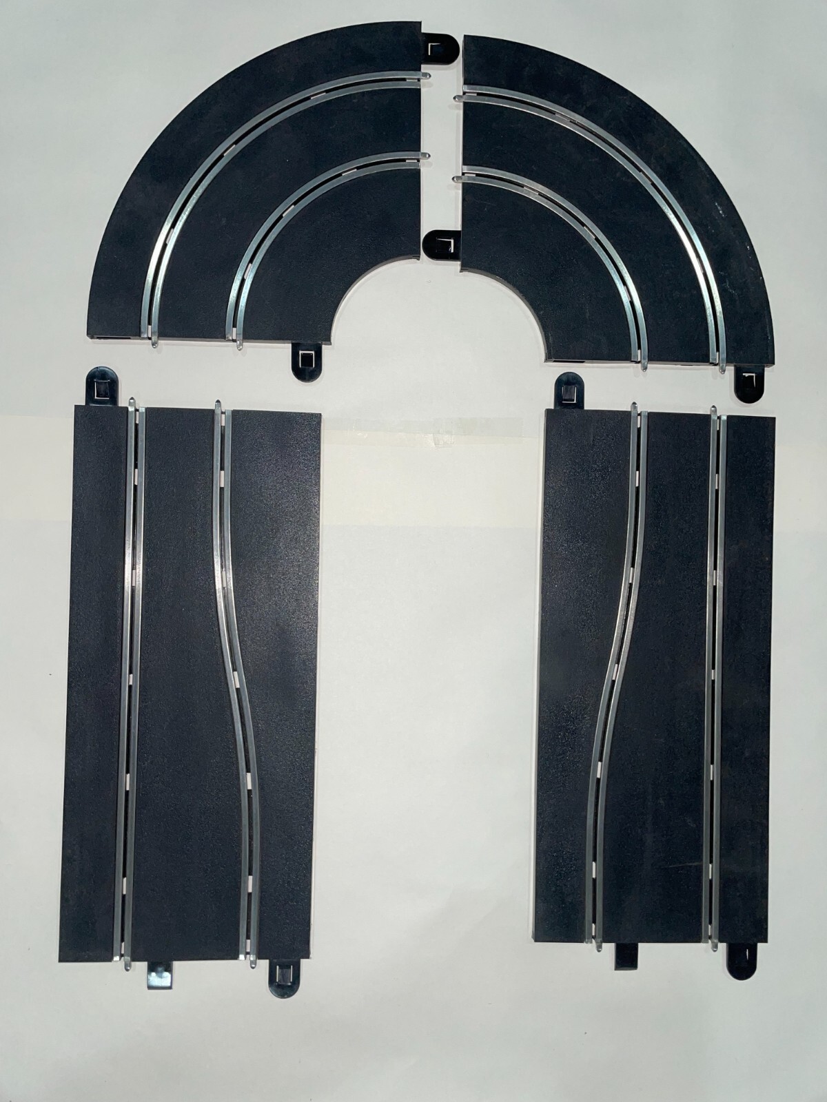 Scalextric Assorted track Bulk 18m Track with borders and Barriers ...