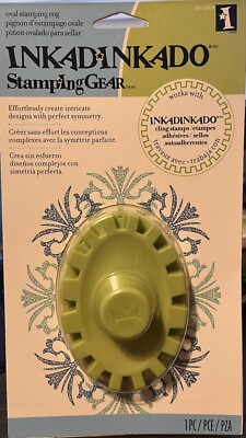 Oval Cog by Inkadinkado Stamping Gear for Intricate Stamping - EK ...