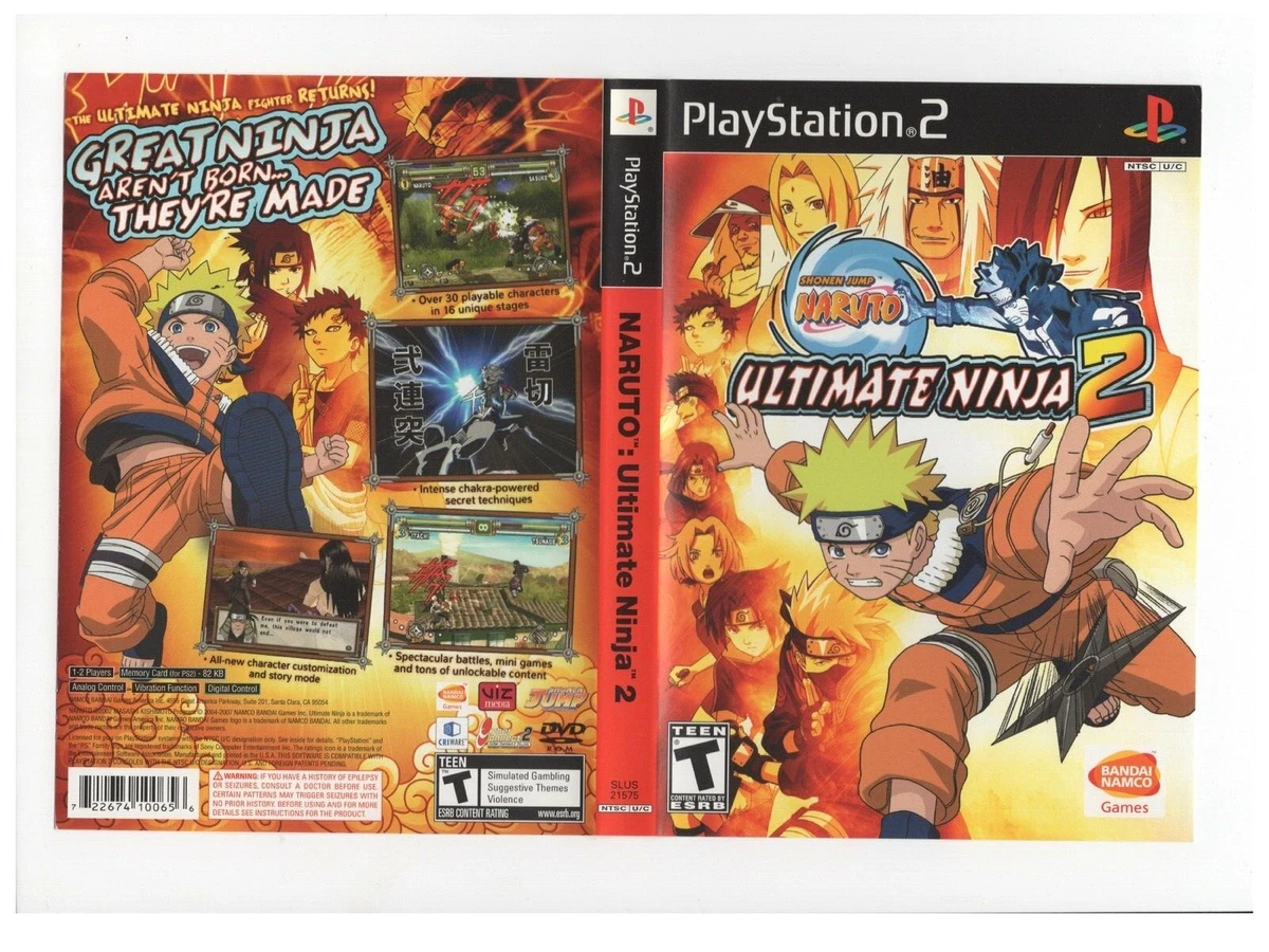 Naruto Ultimate Ninja 2 Characters