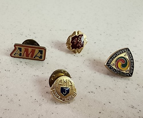 American Motorcycle Association AMA Pins Assortment Lot Of 4 | eBay