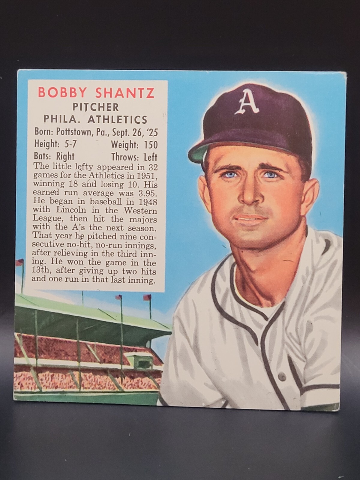 1952 Red Man Tobacco All-Star Team - American League Series Expires ...