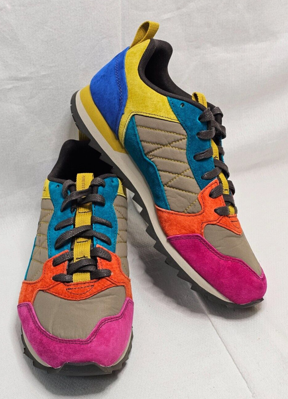 Merrell Alpine Brindle Multi Suede Leather Sneakers S… - Gem