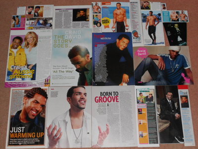 20+ CRAIG DAVID Magazine Clippings | eBay