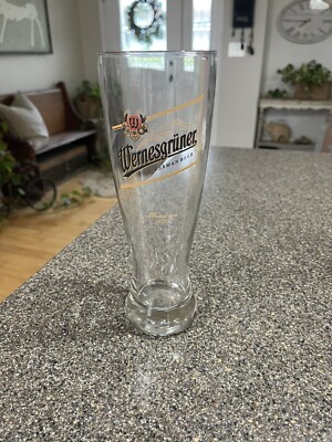 Wernesgruner Pils German Beer 9" Tall Pilsner Glass | eBay