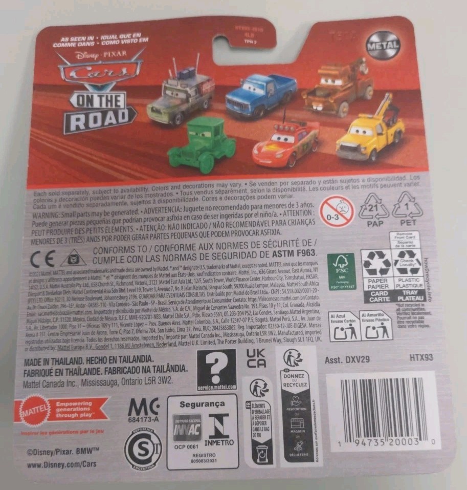 Disney Pixar Cars Jonathan Gearson 2025 New | eBay