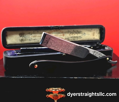 Vintage/Antique 11/16 Wade & Butcher, Gent. Set W/ Rare Case. Shave ...