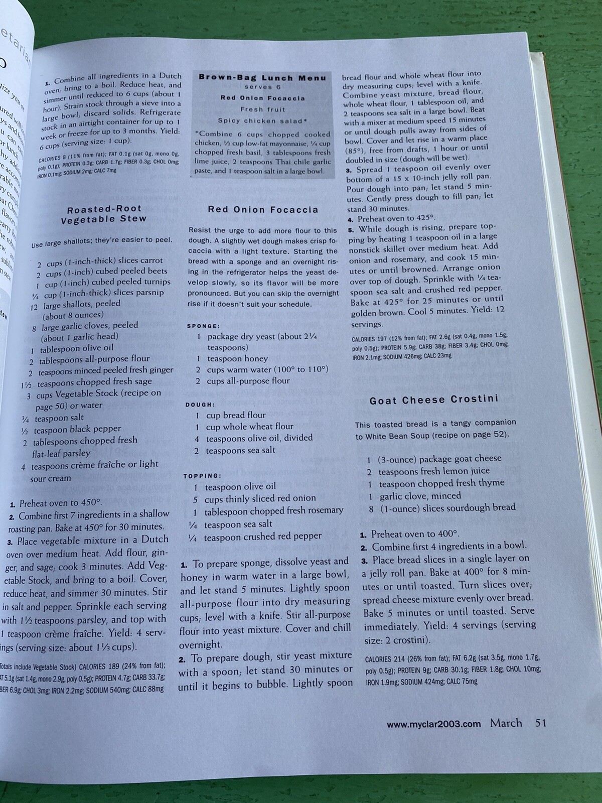 Vintage 2003 Cooking Light Annual Recipes Cookbook Cook Book | eBay