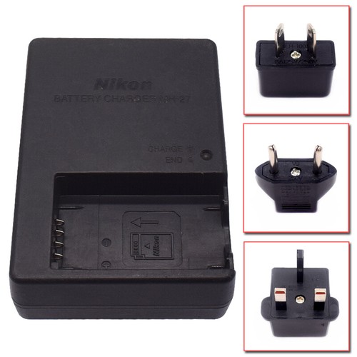 Nikon MH-27 8.4V 0.6A Battery Charger Adapter for Nikon Coolpix A J1 J2 ...