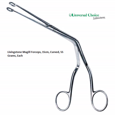 Livingstone Magill Introducing Forceps 15cm Curved Adult 55 grams ...