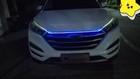 94" LED RGB Dynamic Scan Start Up Hood Light Strip For Chevy Silverado ...