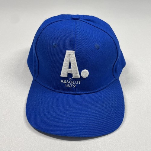 Absolut Vodka Hat Cap Men’s Blue Snapback Embroidered | eBay