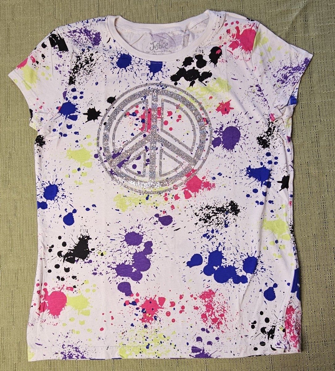 Splatter Paint Peace Sign