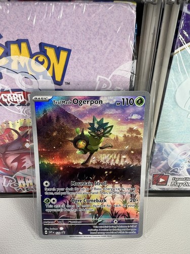 Pokémon TCG Teal Mask Ogerpon Svp Black Star Promos SVP123 Holo Promo ...
