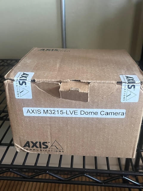 AXIS M3215-LVE Dome Camera (02371-001) | Open Box | eBay
