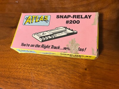 Atlas #200 Snap-Relay HO Vintage Model Train | eBay