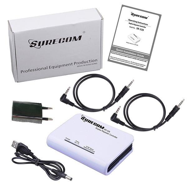 Surecom SR328 Cross Band Duplex Repeater Controller Cables for HAM ...