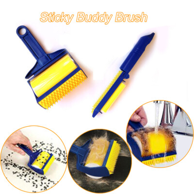Reusable Tools Picker Cleaner Pet Hair Remover Lint Roller Sticky Buddy ...