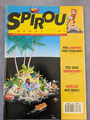 Spirou N°2734 de 1990 COMPLET | eBay