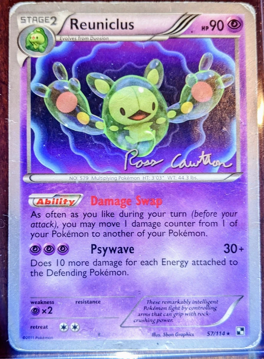 Pokemon Reuniclus Card