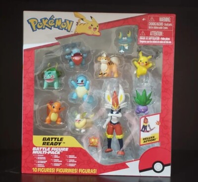 Pokemon Battle Figure Multi-Pack Bulbasaur, Charmander, Squirtle ...