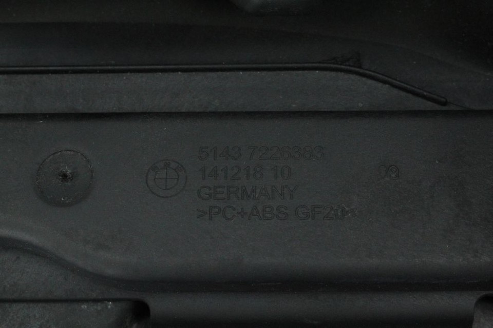 BMW F12 Cover Per Orlo Griglia Schwarz 7226383 | eBay