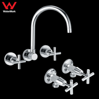 Tigris Laundry Tap Sets Package Wall Sink Washing Machine Stops Full ...