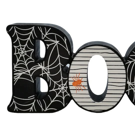 Ashland Brand Boo Halloween Tabletop Sign 10" | eBay