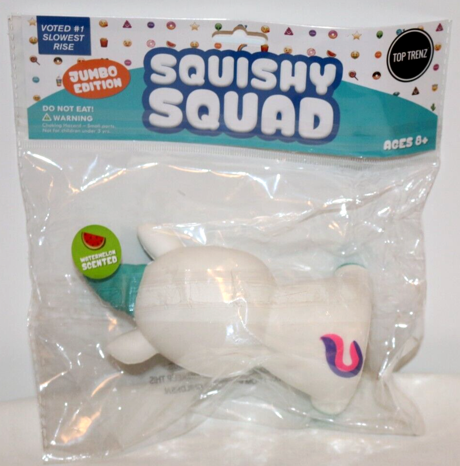 LIMITED SQUISHY SQUAD UNICORN - WATERMELON SCENTED - SQUISHIES - STRESS RELIEF | eBay