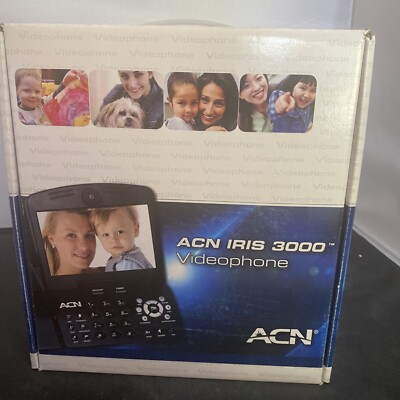 ACN Iris 3000-US, 7" Screen Videophone Landline Ethernet Conferencing ...
