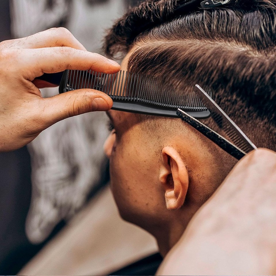 12 Pieces Pocket Hair Combs, 5" Combs for Men & Women, Travel-Friendly ...