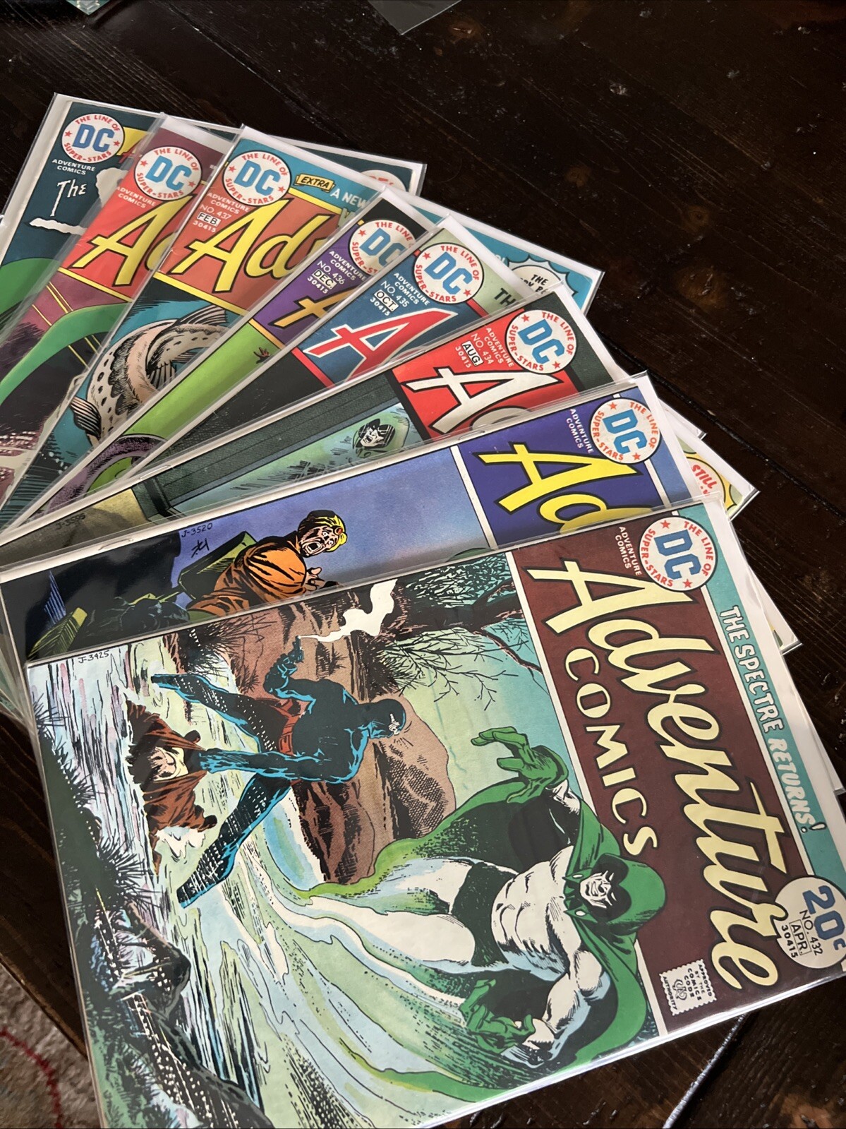 Adventure Comics ~ Lot Of 8 ~ Exceptional Story & Art w/ The Spectre ...