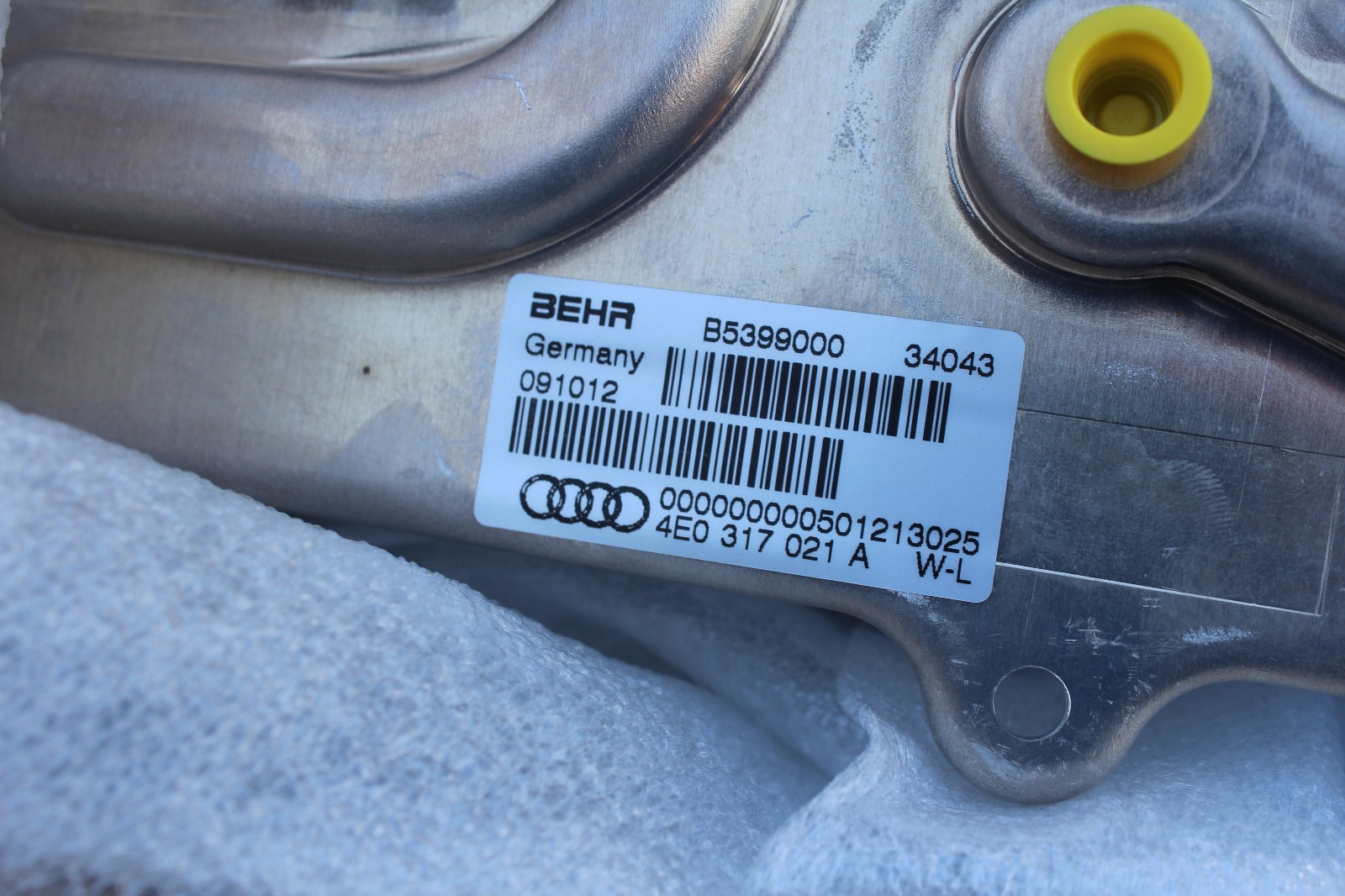 09E409061 OEM Audi VW Oil cooler Oelkuehler | eBay