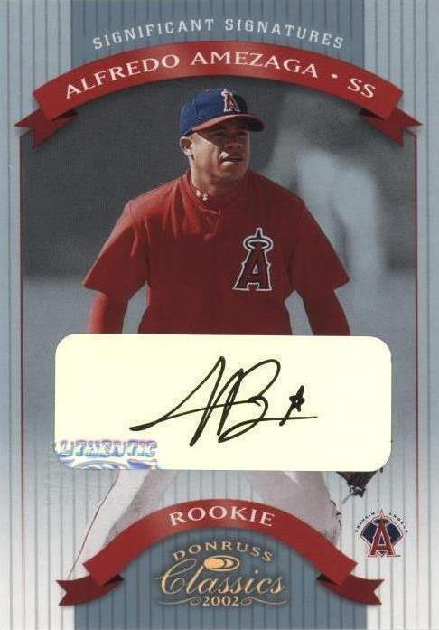 2002 Donruss Classics - Significant Signatures Alfredo Amezaga #146 / ...