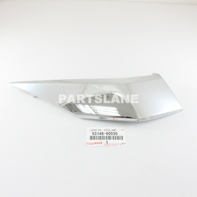 Toyota Land Cruiser Prado OEM Genuine Left Headlamp Ornament Garnish ...