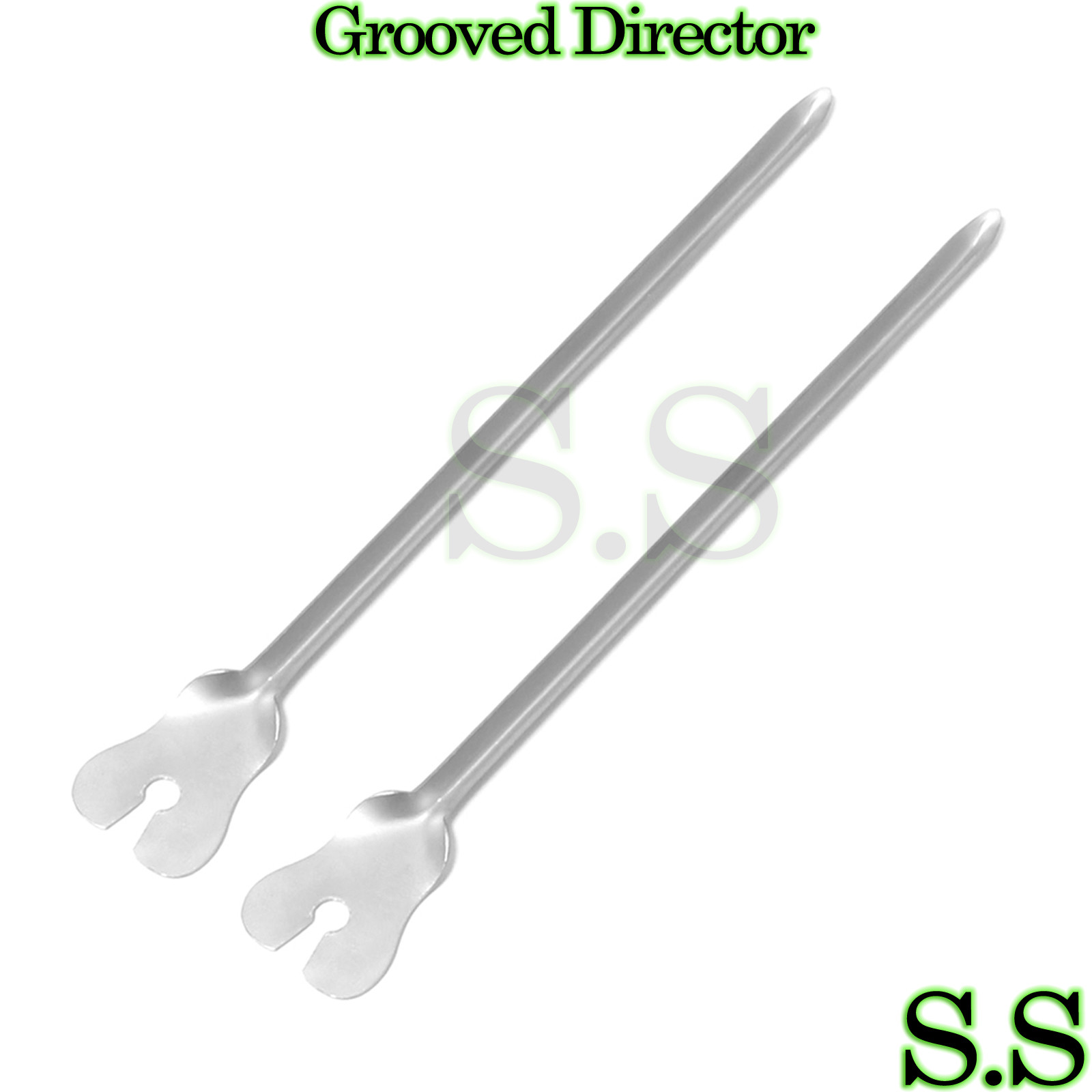 2 Surgical Dental Grooved Director Probe tip Tongue Tie 5.5" Premium ...