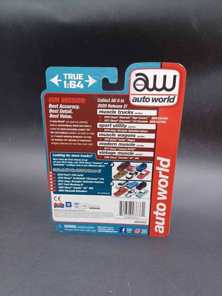 Auto World AW 66 1966 Chevy Chevelle SS 396 Vintage Muscle Collectible ...