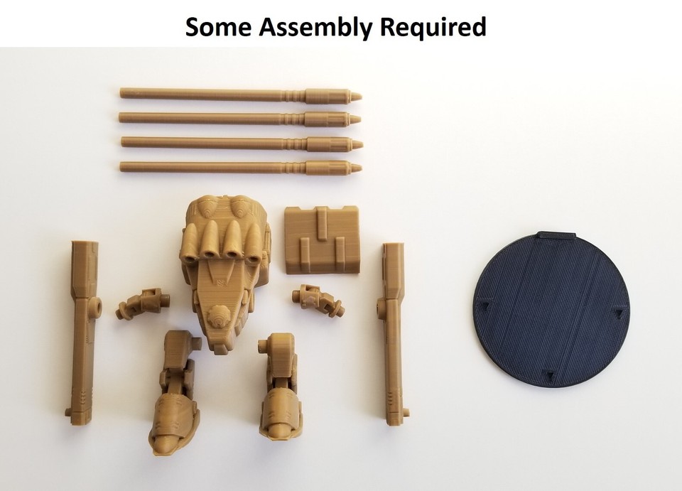 3D Printed Robotech RPG Tactics Monster/MAC II Destroid Macross | eBay